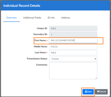 6.3 How do I amend a submitted record?